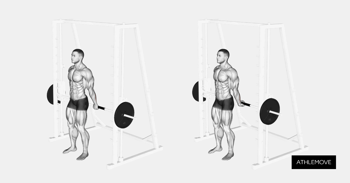 Behind the Back Smith Machine Wrist Curls: Guide, Muscles Worked, Tips | Athlemove