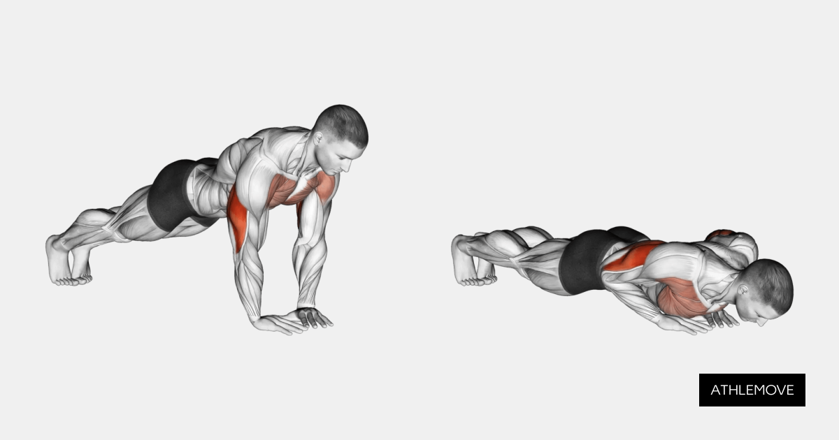 Diamond Push-Up: Guide, Muscles Worked, Tips | Athlemove