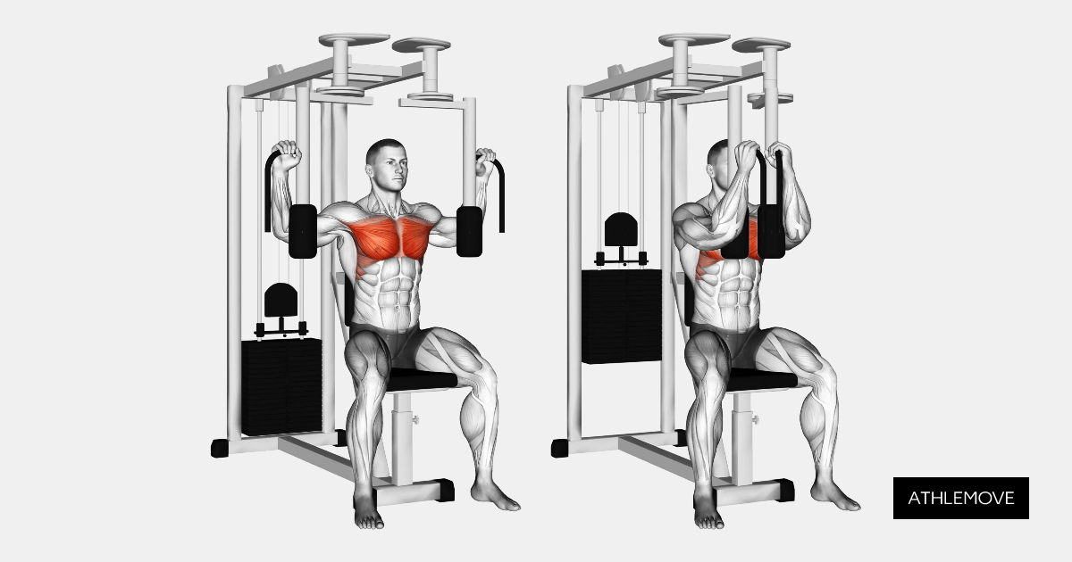 Machine Pec Deck Fly: Guide, Muscles Worked, Tips | Athlemove
